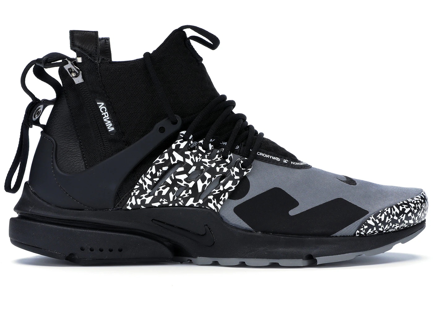 Nike Air Presto Mid Acronym Cool Grey AH7832 001 Nike Air Presto Mid Acronym Cool Grey AH7832 001